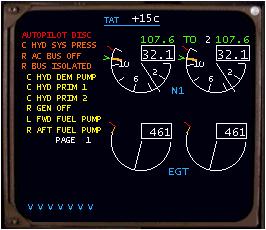 In this picture you can see that the N1 displayshows a target power ...