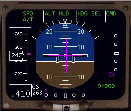 To switch between the two EADIs, use the“Realism & carrier options ...
